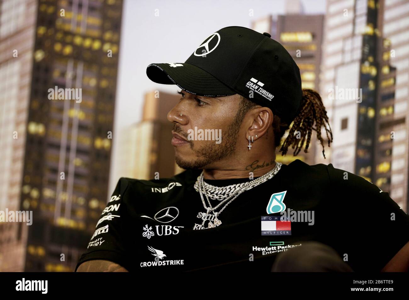 Lewis hamilton melbourne 2020 hi-res stock photography and images - Alamy