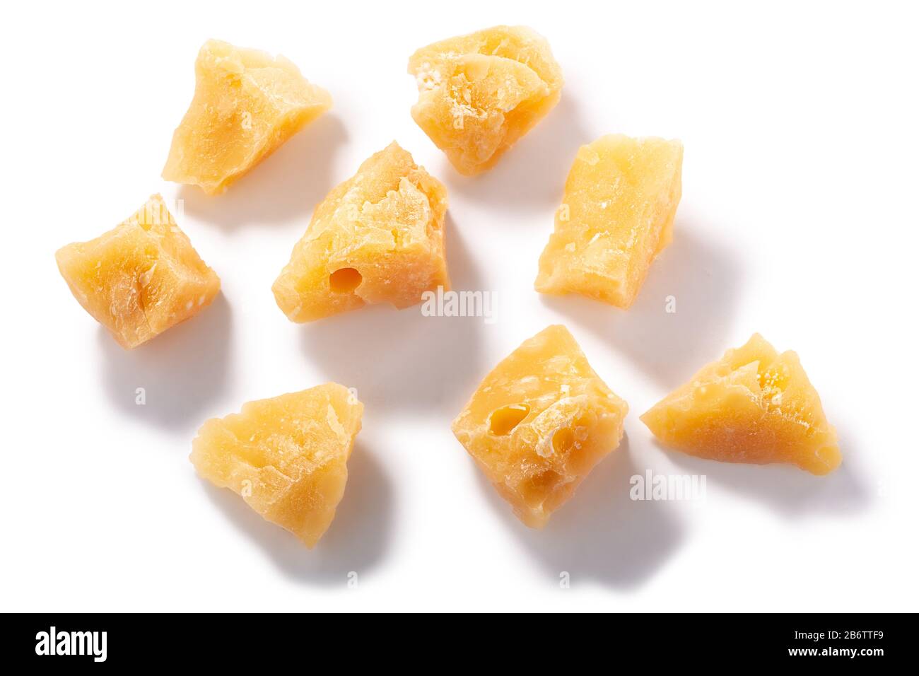Broken parmesan cheese hi-res stock photography and images - Alamy