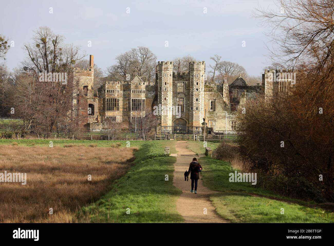 General views of Cowdry Park in Midhurst, West Sussex, UK Stock Photo ...