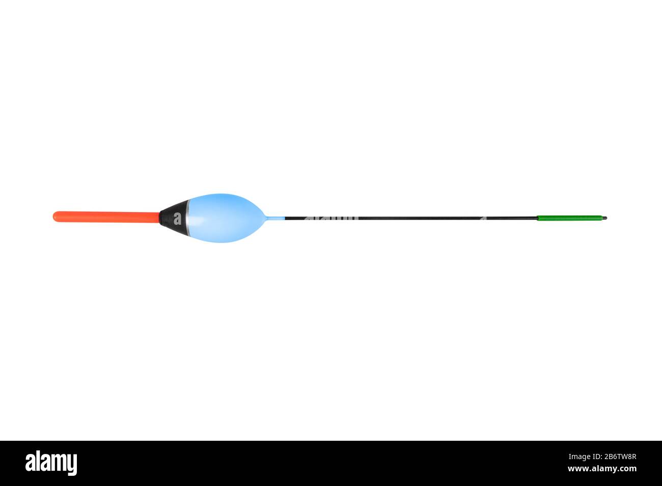 Fishing float isolated on white background. Closeup of fishing float ...