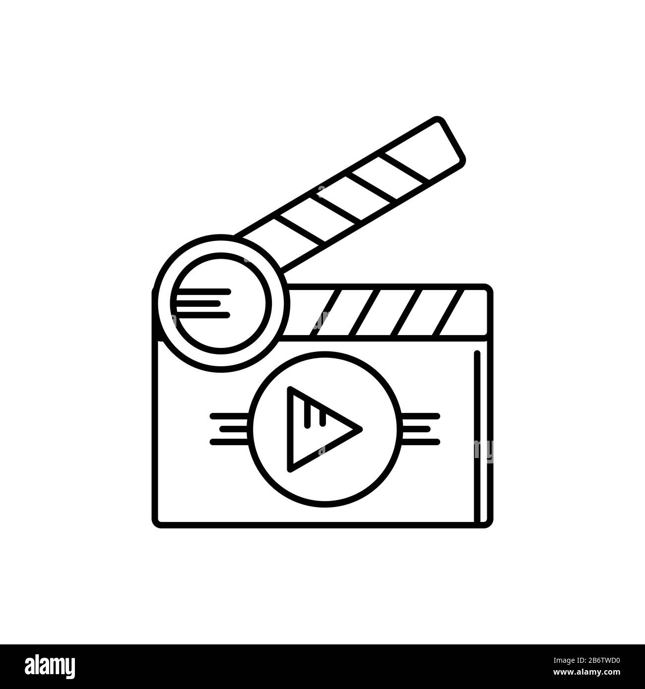 Short films icon Stock Vector Image & Art - Alamy