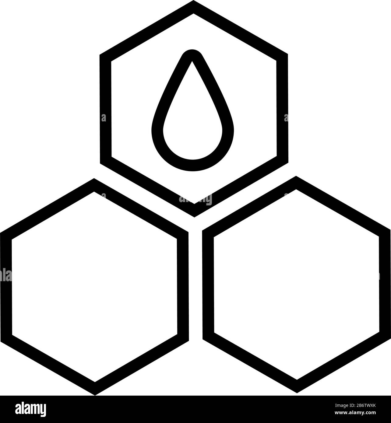 oil symbol , line style icon vector illustration design Stock Vector ...