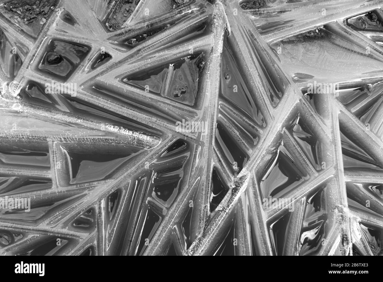 Texture of ice surface. Ice and snow texture background. Abstract ...