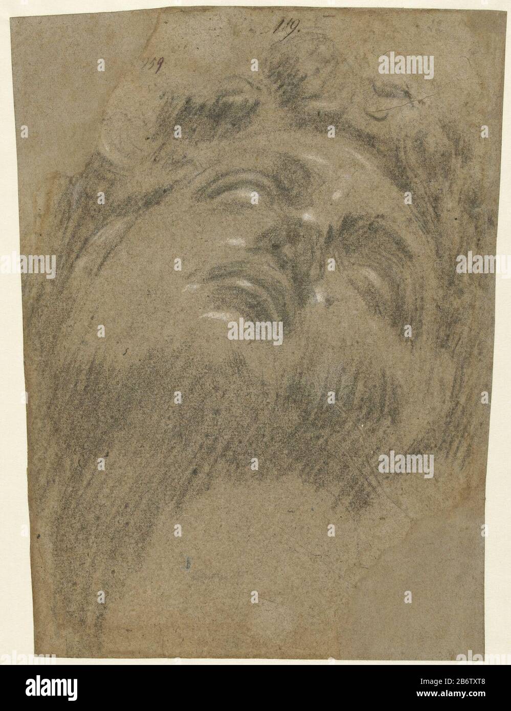 Michelangelo head drawing hi-res stock photography and images - Alamy