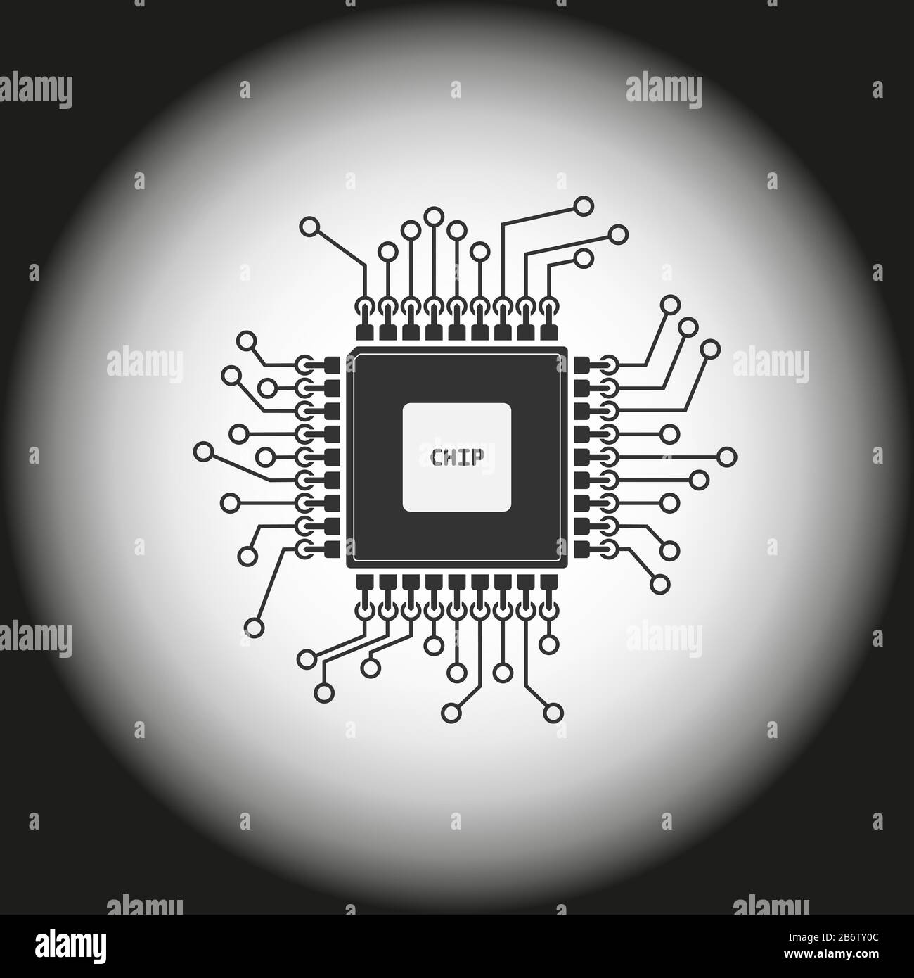Processing speed Stock Vector Images - Alamy