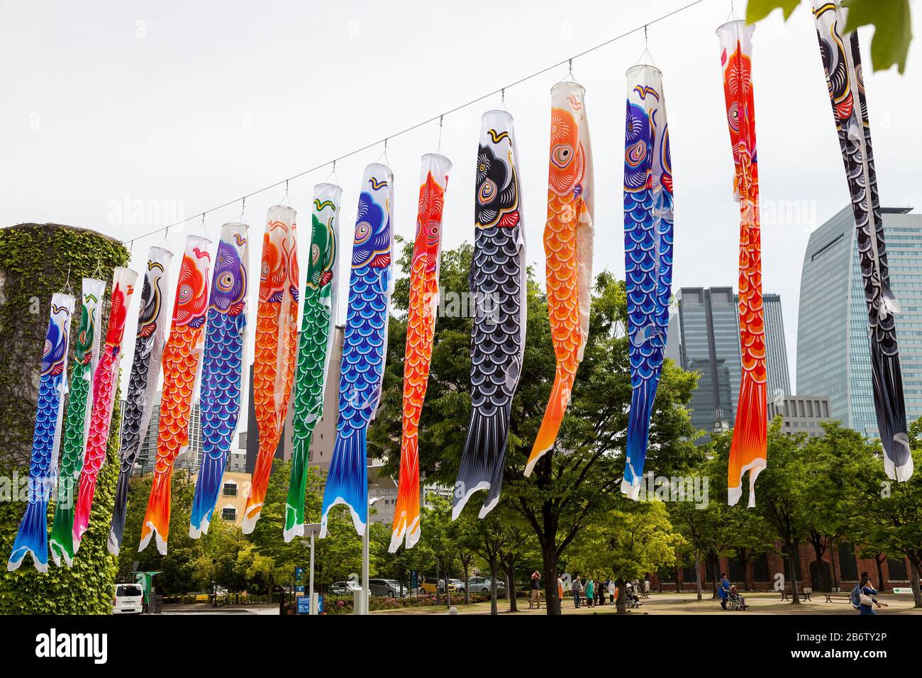 Koi nobori hi-res stock photography and images - Alamy