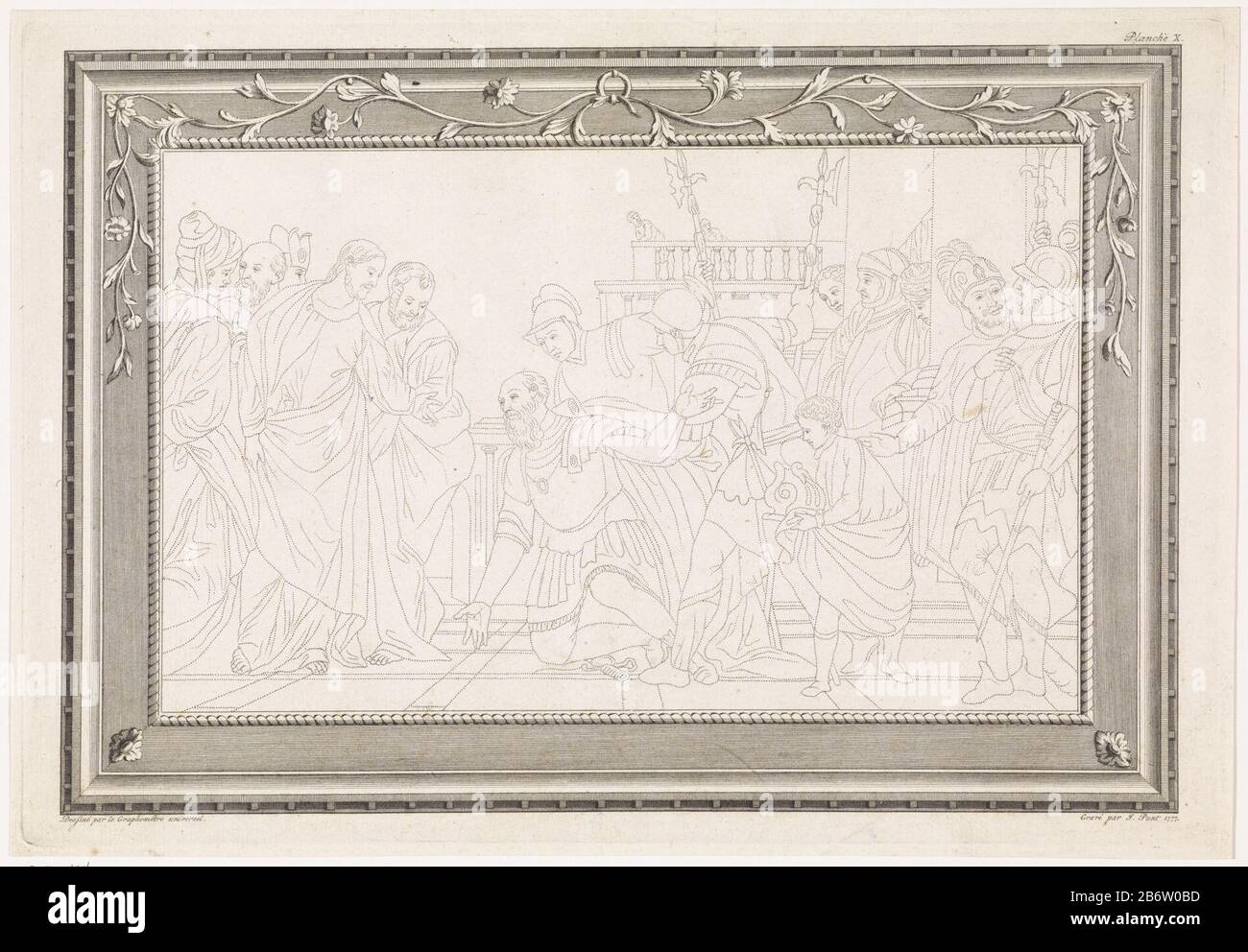 An image of a list a painting on the captain of Capernaum Christ begs ...