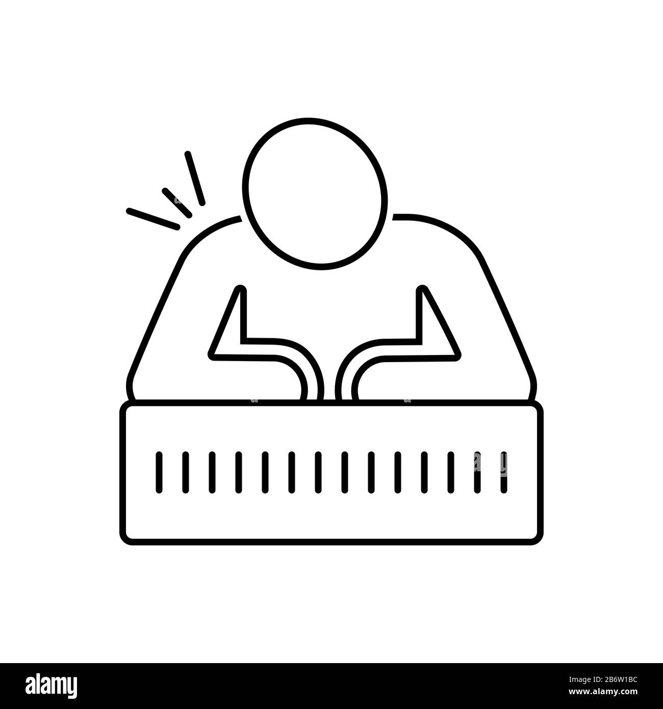 Chronic pain icon Stock Vector Image & Art - Alamy