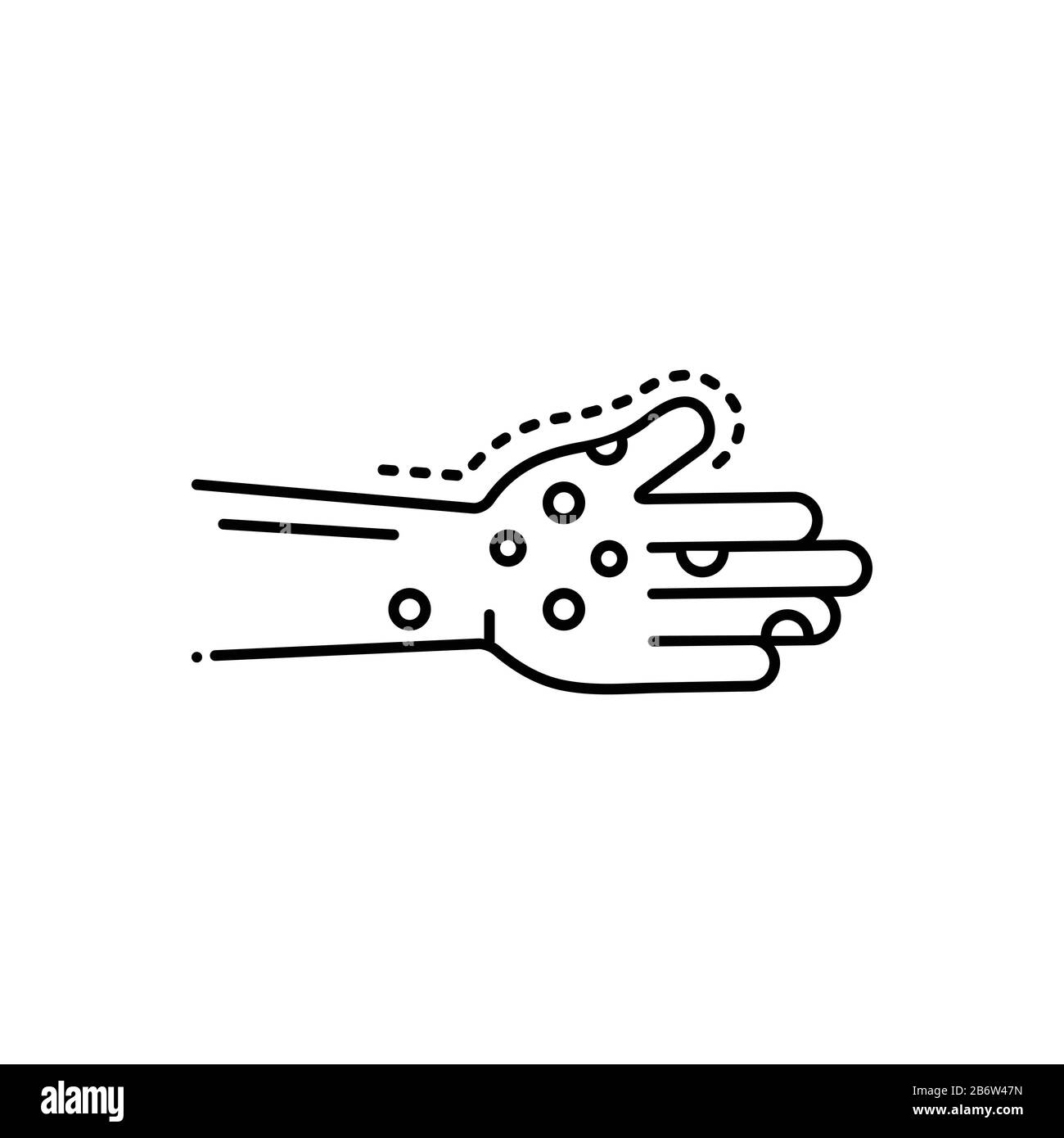 Infection icon hi-res stock photography and images - Alamy