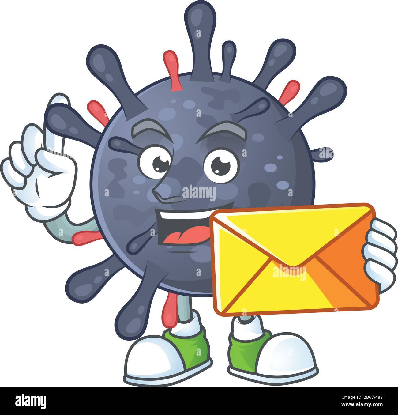 Hands handling envelope Stock Vector Images - Alamy