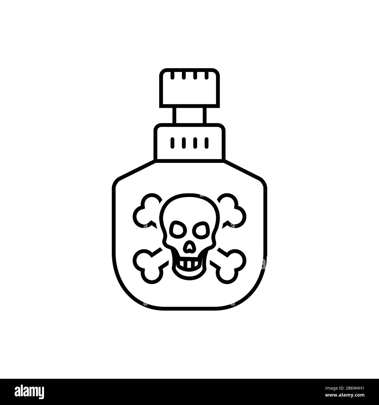 Poison icon Cut Out Stock Images & Pictures - Alamy