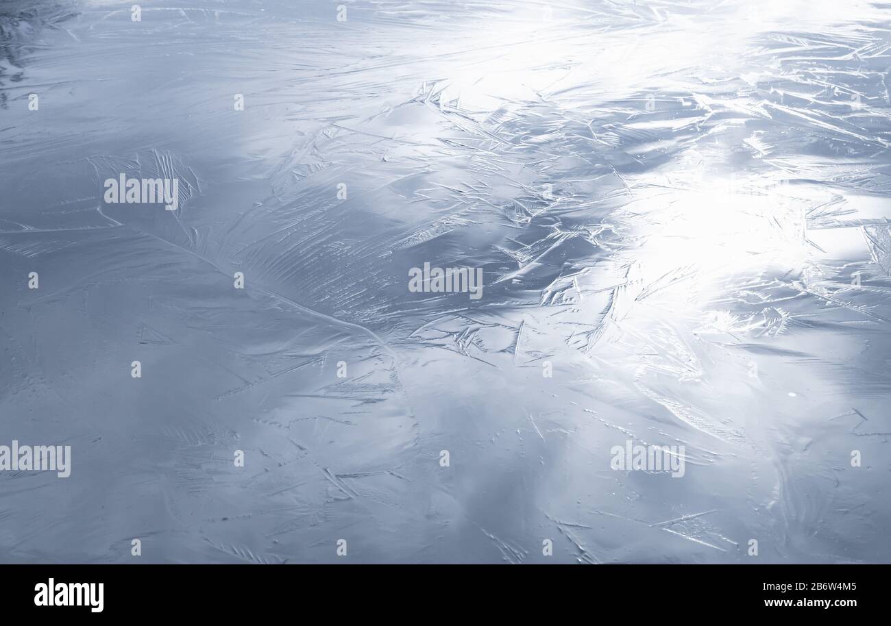 Shiny blue ice surface, natural background texture Stock Photo - Alamy
