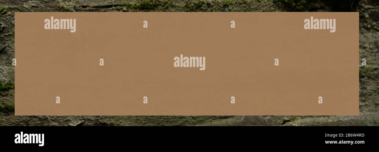 Stone background with colorful frame, space for text Stock Photo - Alamy