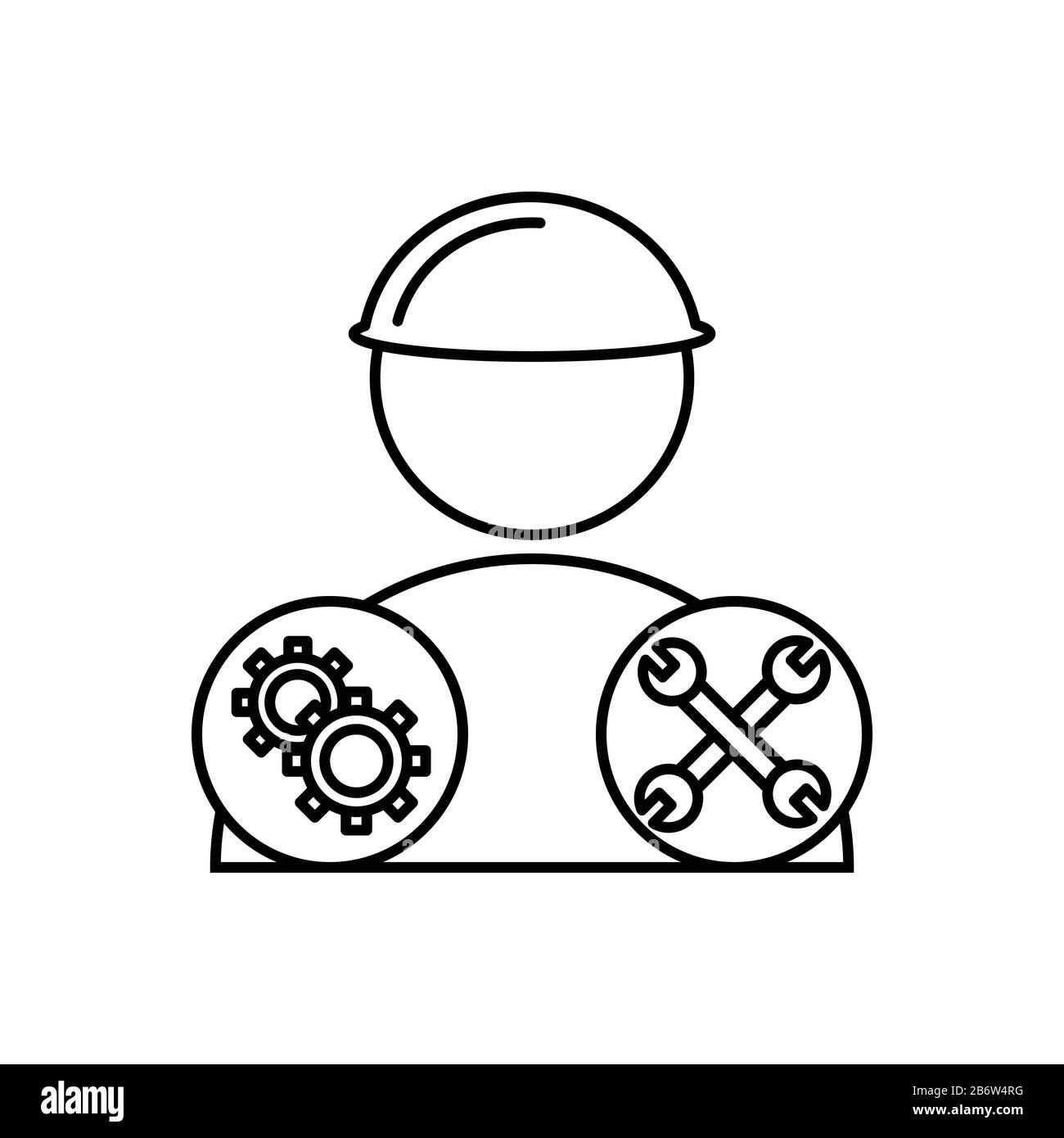Repair mechanics Stock Vector Images - Alamy