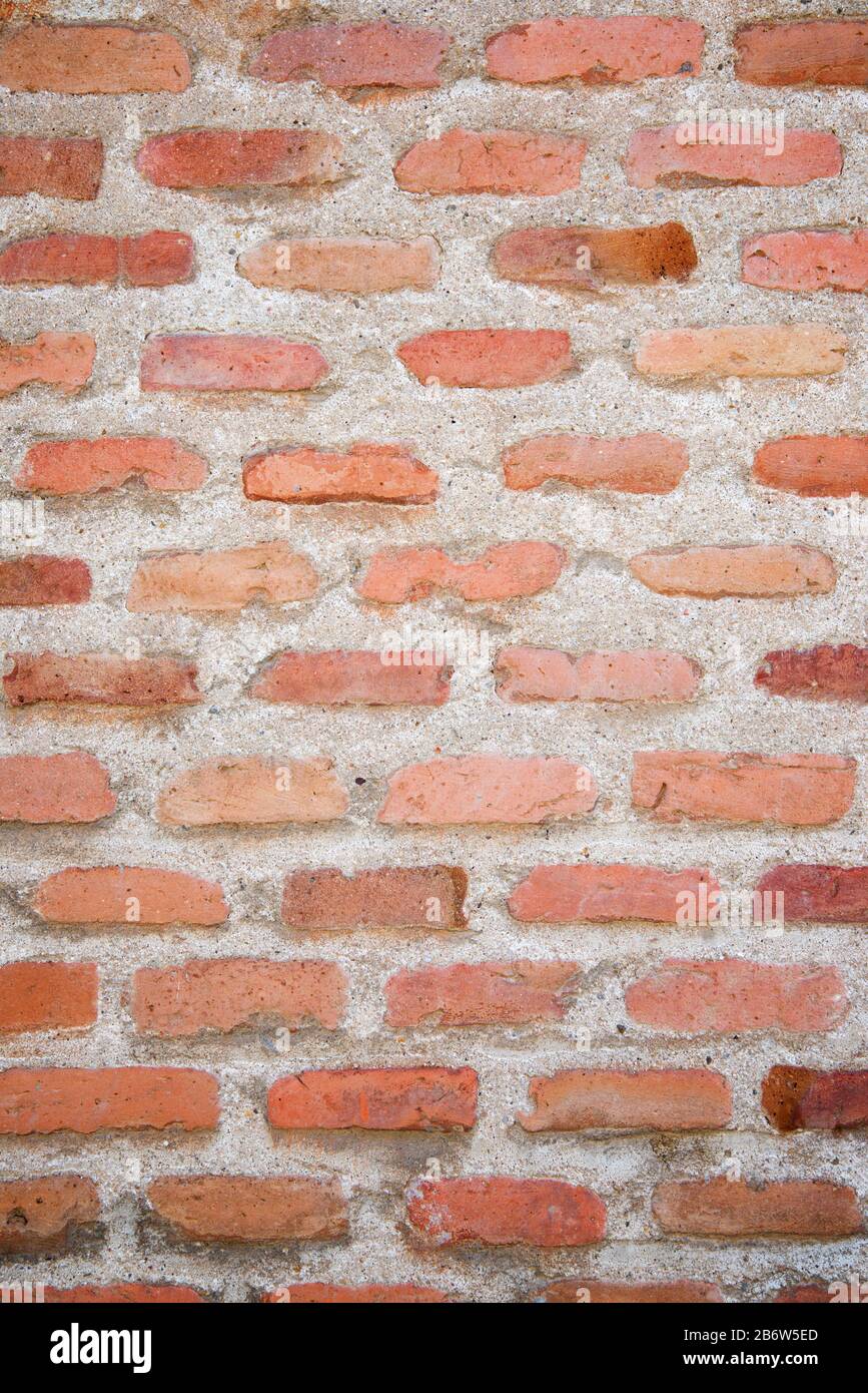 Brick wall background at high resolution in Spain Stock Photo - Alamy