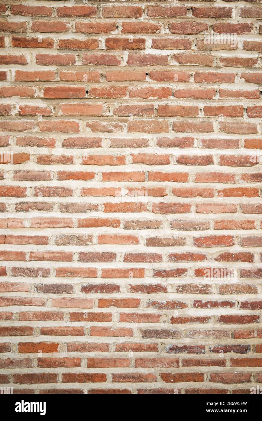 Brick wall background at high resolution in Spain Stock Photo - Alamy