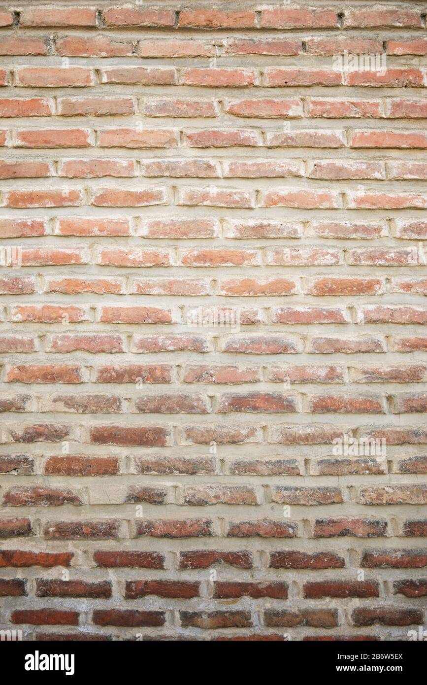 Brick wall background at high resolution in Spain Stock Photo - Alamy