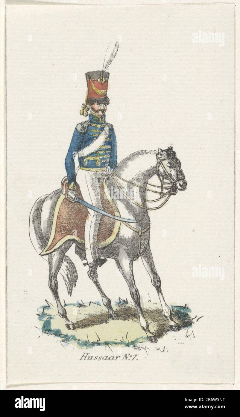 Huzaar Hussaar No 7 (titel op object) 21 platen van Nederlandse ...