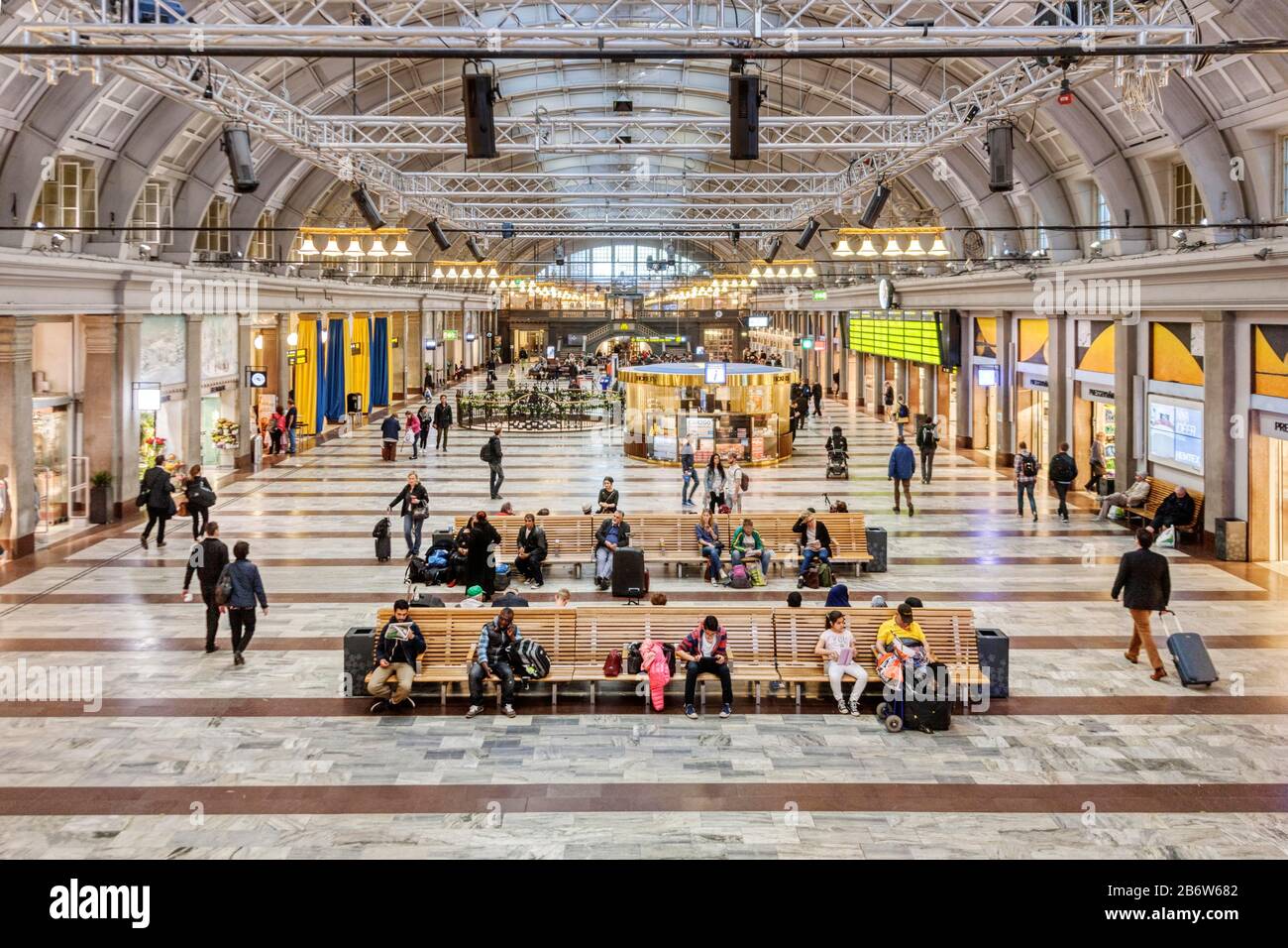 Central station, railway station, Stockholm, Sweden Stock Photo - Alamy