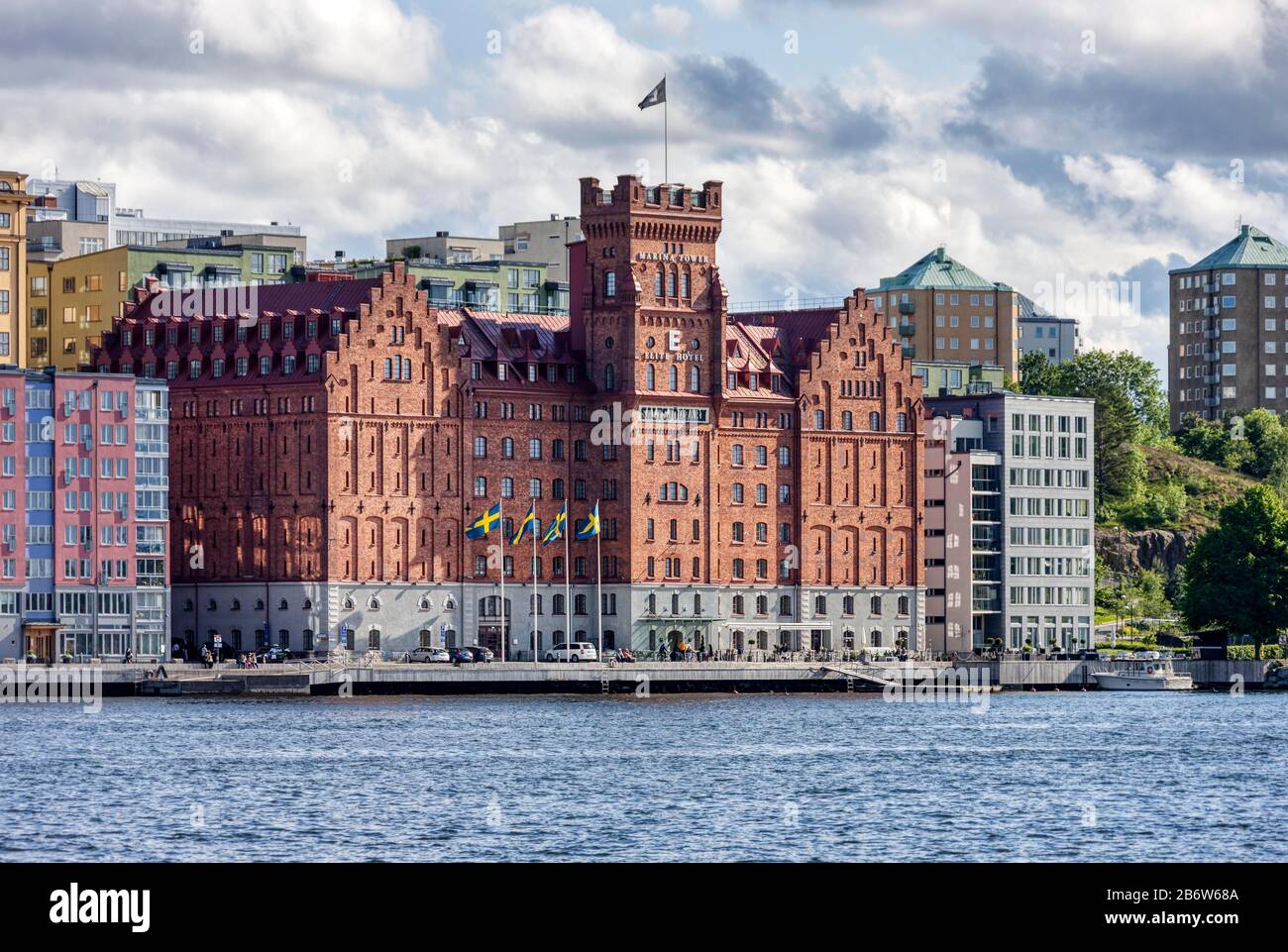 Elite Hotel Marina Tower, Stockholm, Sweden Stock Photo - Alamy