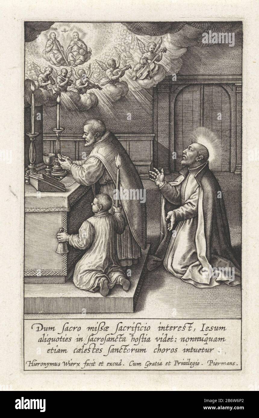 The vision of st ignatius of loyola hi-res stock photography and images ...