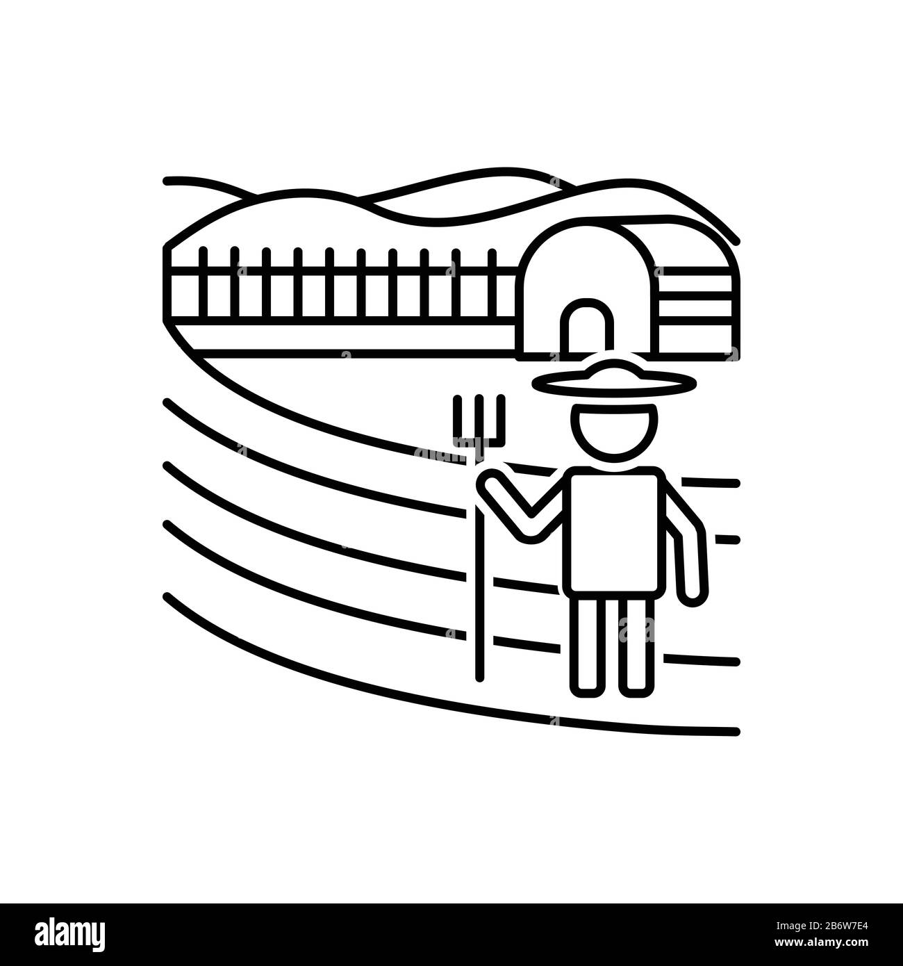 Farming icon hi-res stock photography and images - Alamy