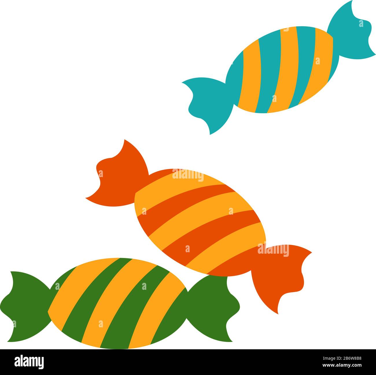 Vector candies vector vectors hi-res stock photography and images - Alamy