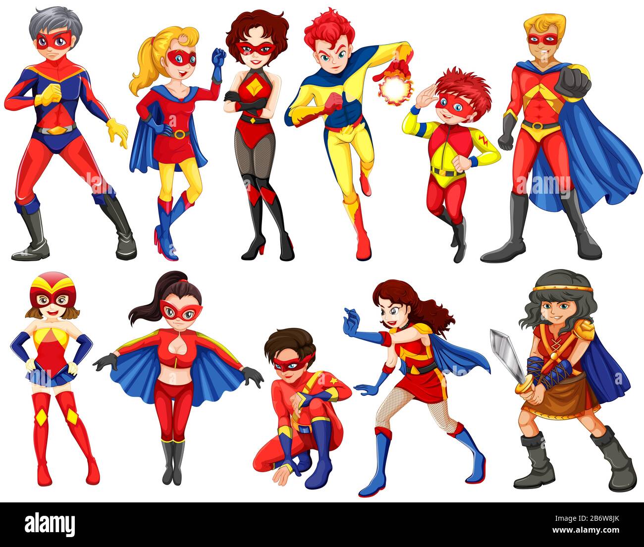 Superwoman Caricature