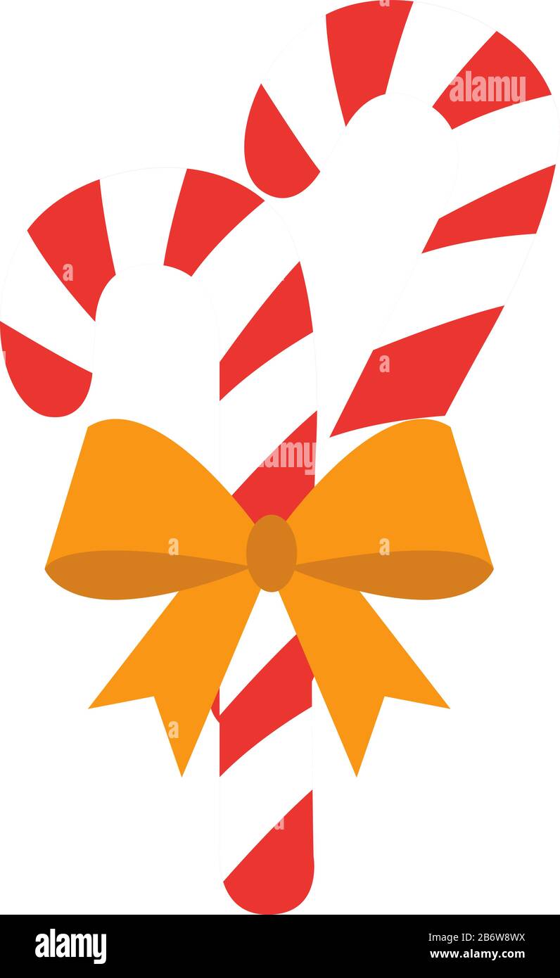 Christmas holiday candy cane Cut Out Stock Images & Pictures - Alamy