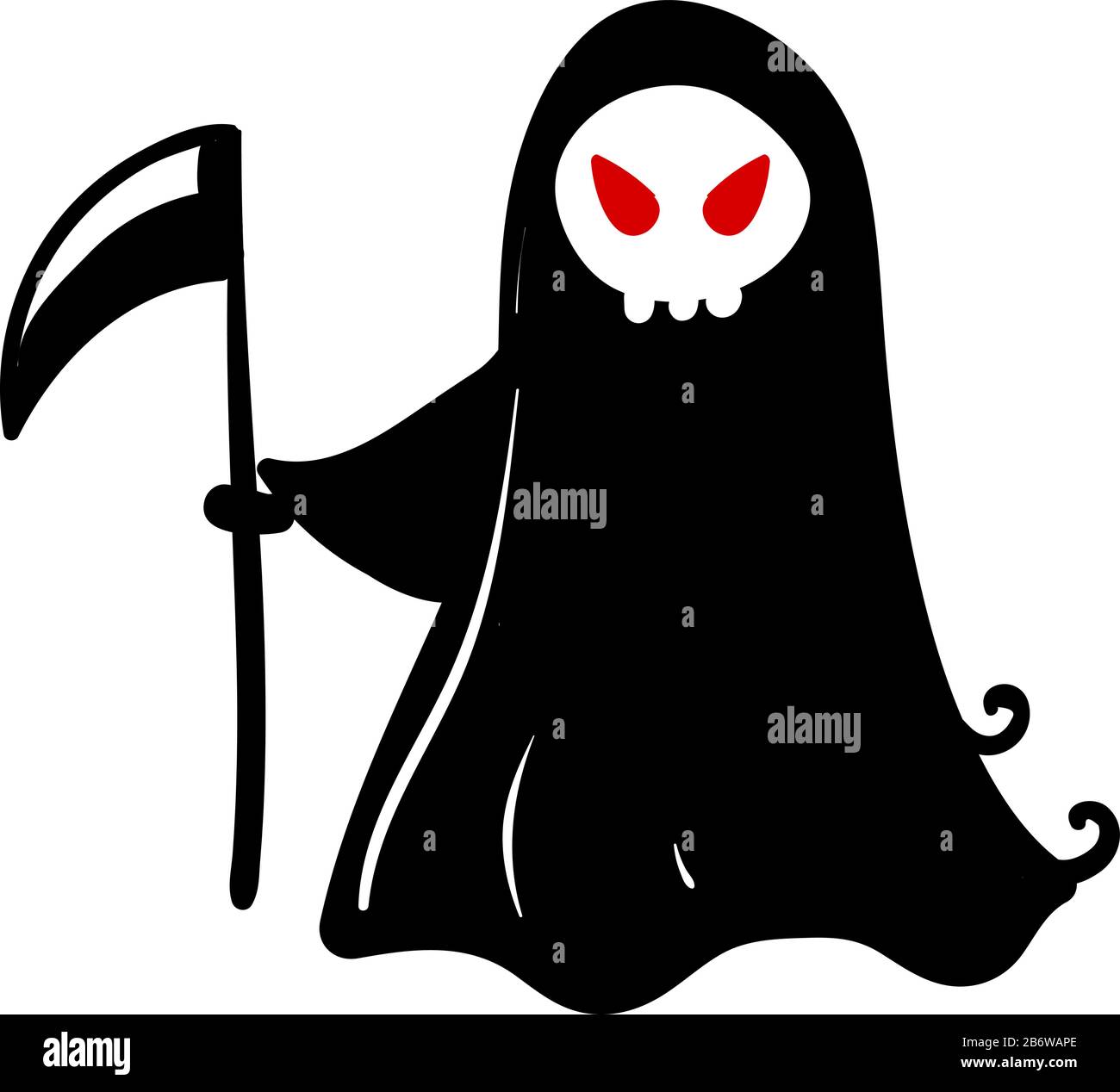 Grim reaper illustration hi-res stock photography and images - Alamy
