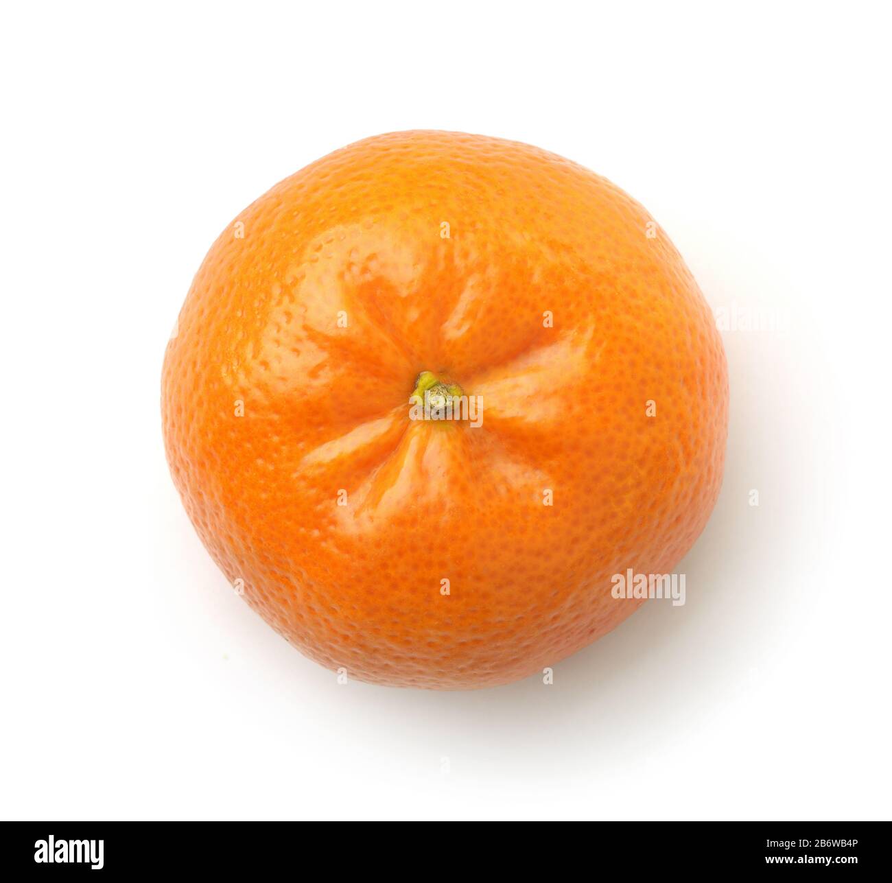 Top view of fresh ripe mandarin fruit isolated on white Stock Photo - Alamy