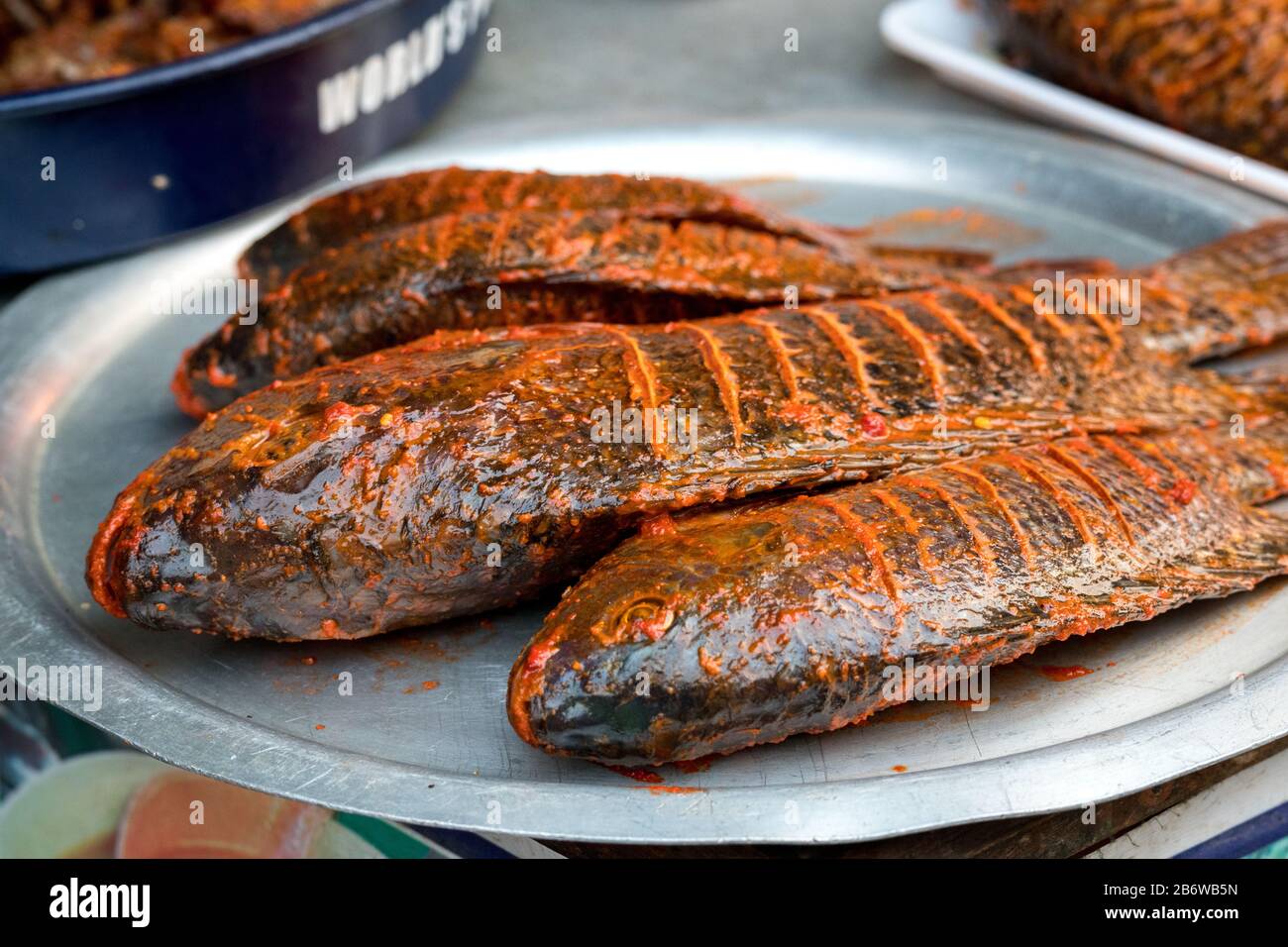 Street food on the streets of Pokhara, Nepal Stock Photo - Alamy