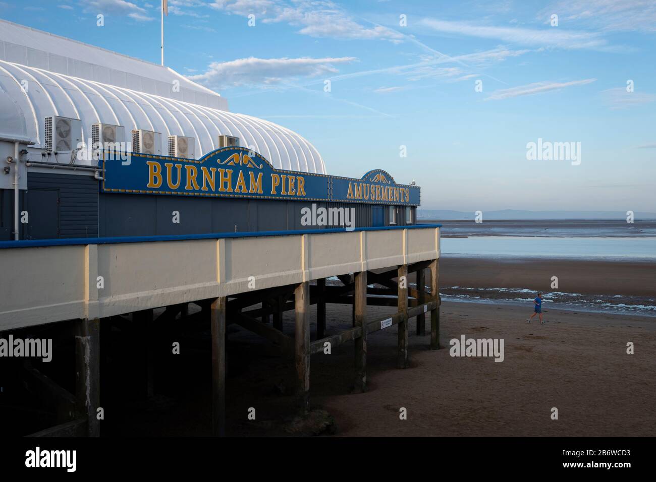 Burnham pier hi-res stock photography and images - Alamy