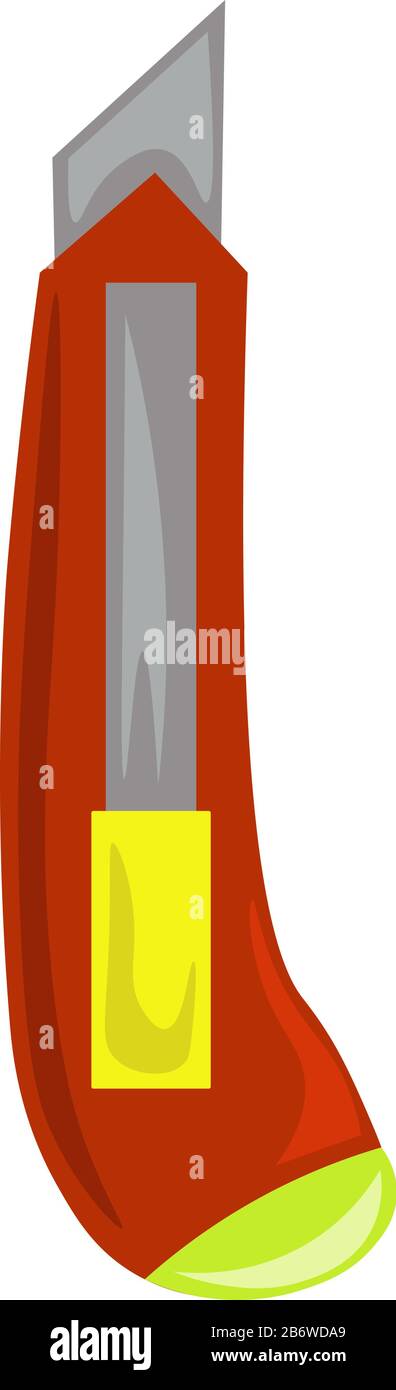 Scalpel, illustration, vector on white background Stock Vector Image ...