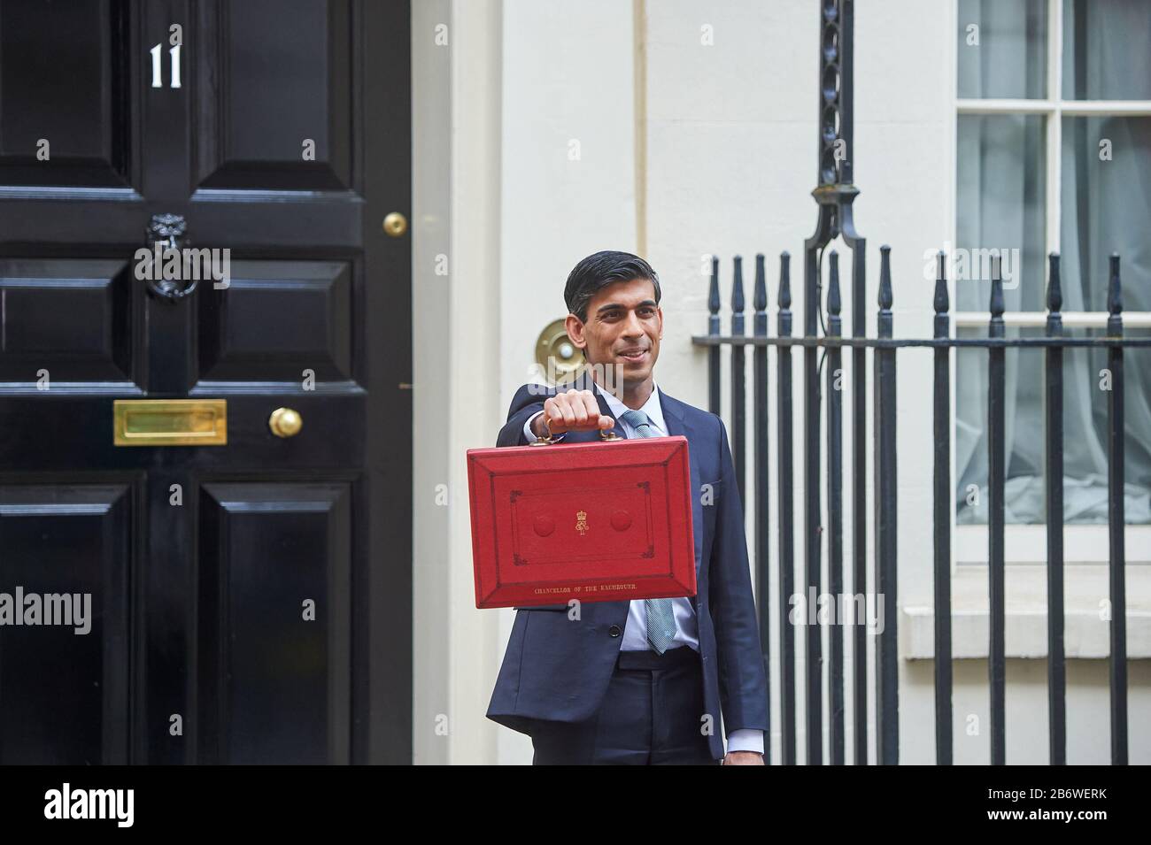 Red Box Chancellor High Resolution Stock Photography and Images - Alamy