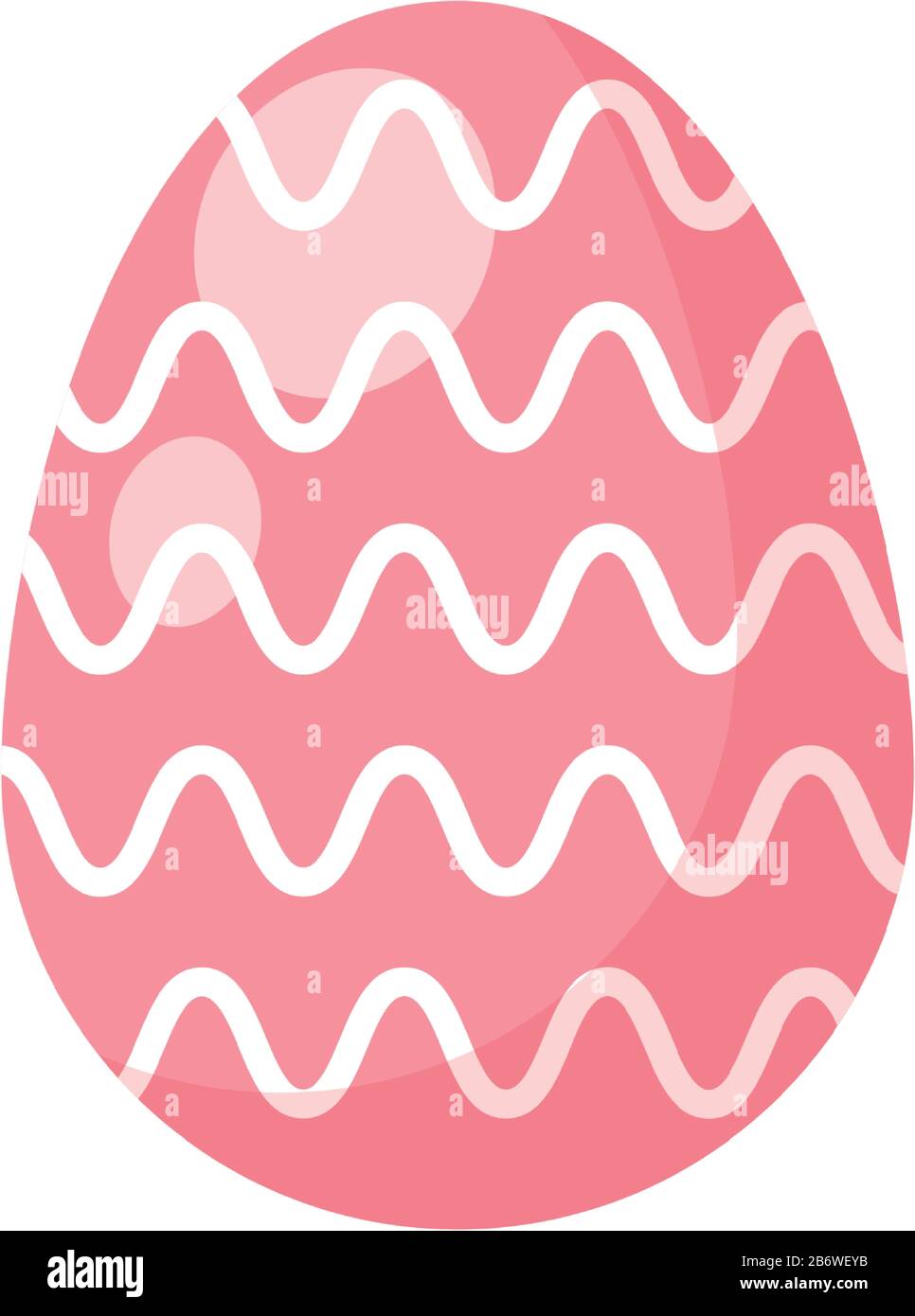 egg painted easter decoration icon Stock Vector Image & Art - Alamy