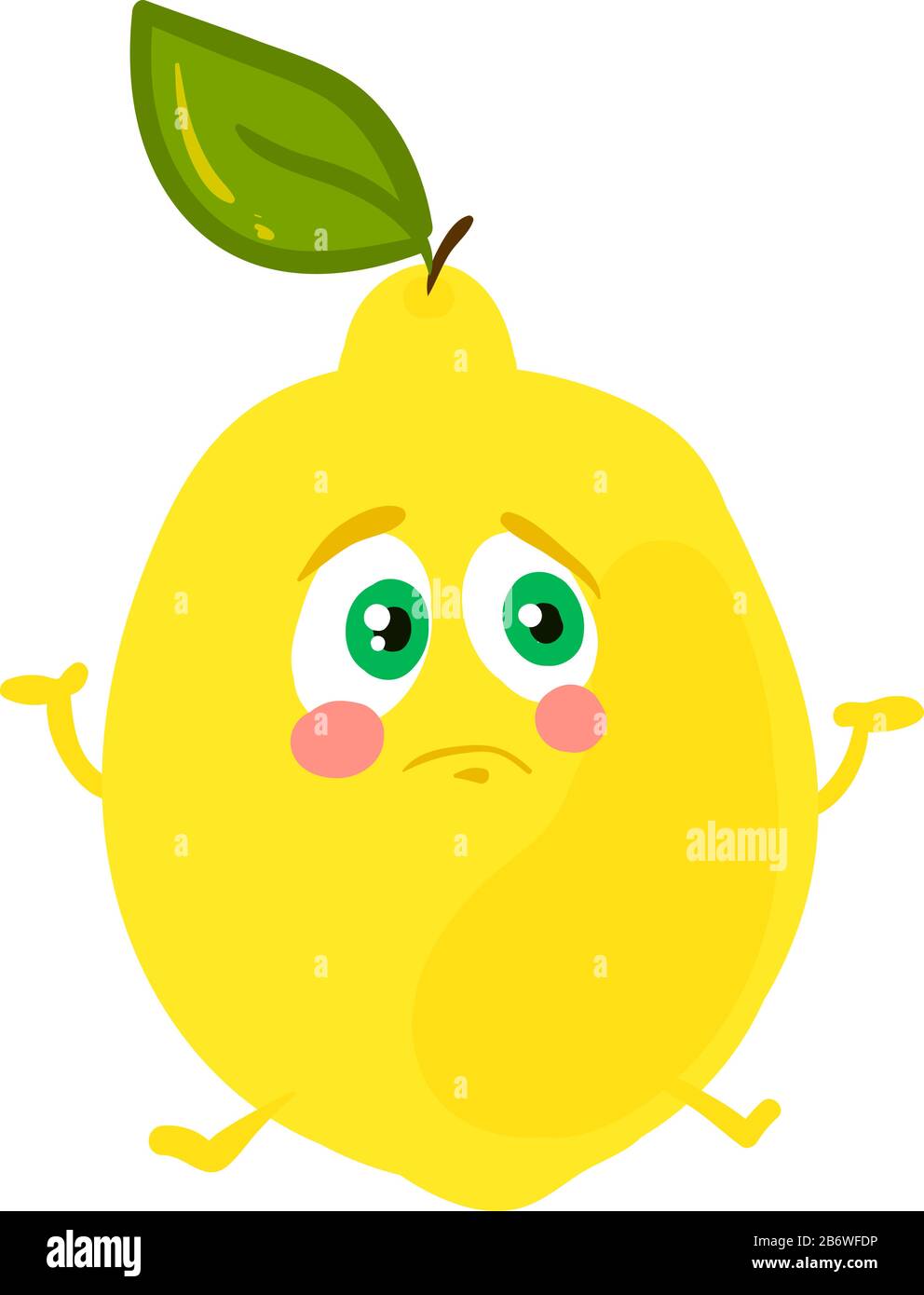 Lemon And Tears Emoji