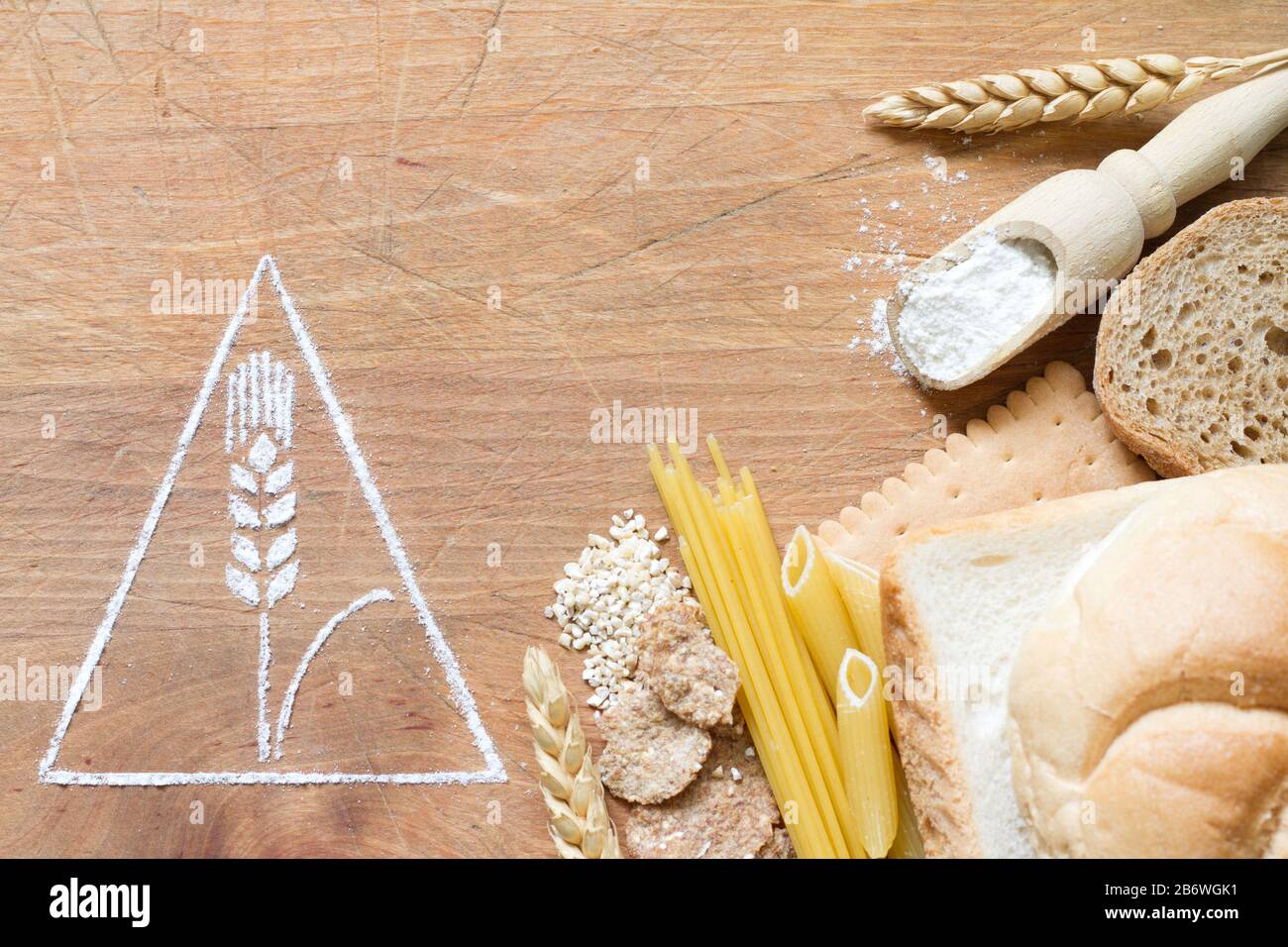 Food allergy warning sign hi-res stock photography and images - Alamy