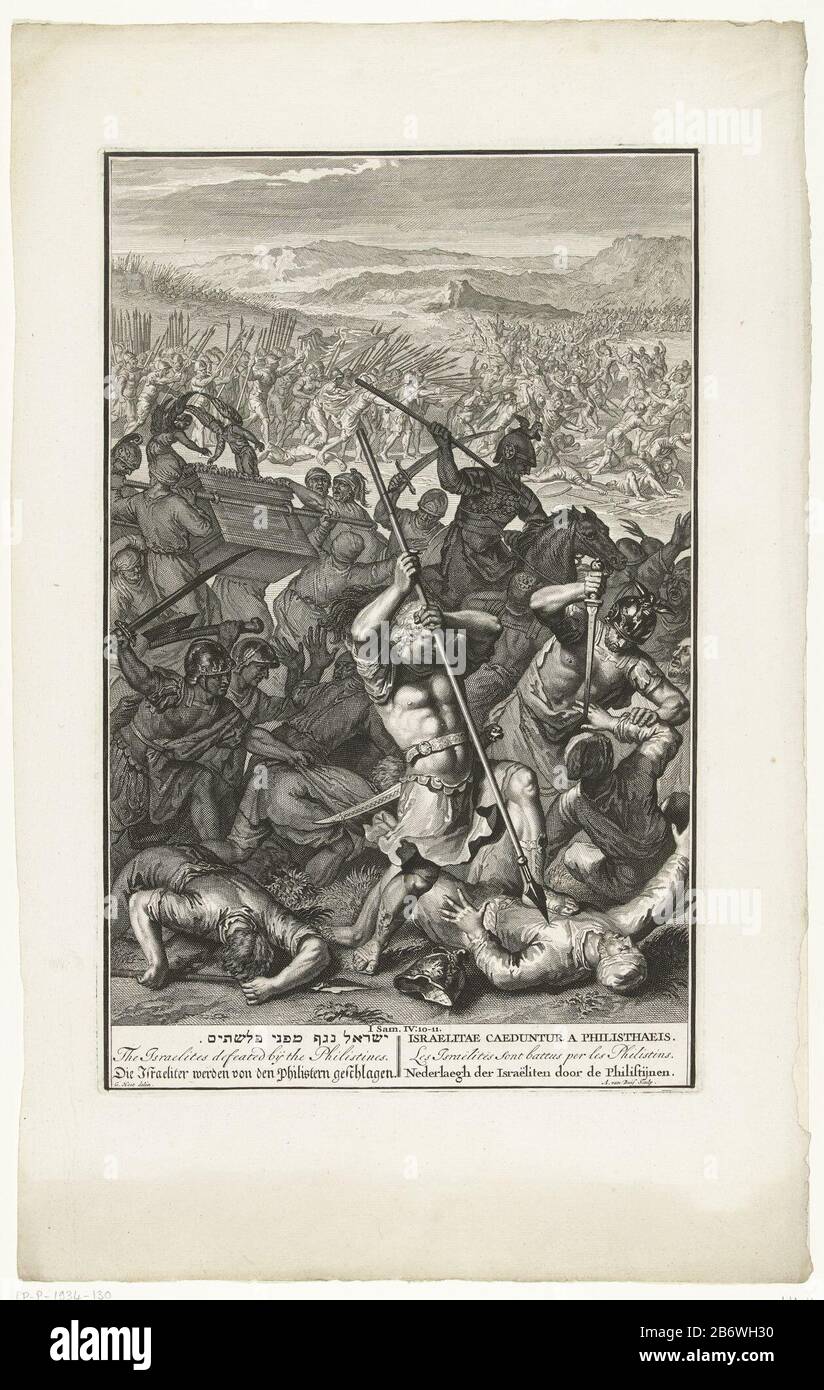 the Philistines defeat Israel in the battle for the Ark of the Covenant ...