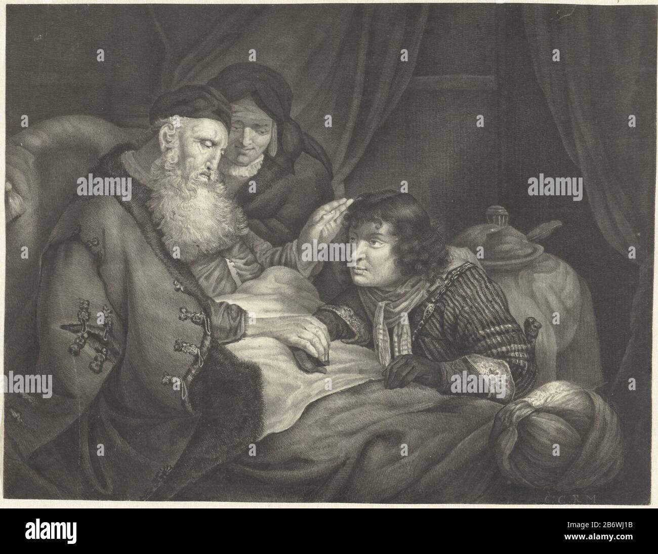 Isaac blesses jacob hi-res stock photography and images - Alamy