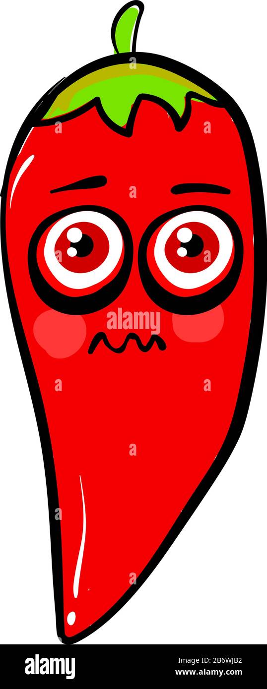 Wet chili Stock Vector Images - Alamy