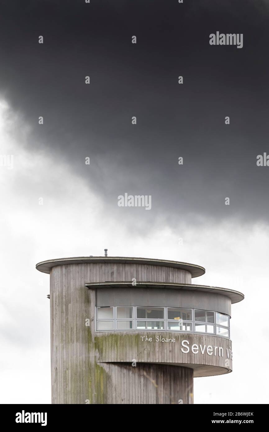Visitor centre and sloane observation tower hi-res stock photography ...