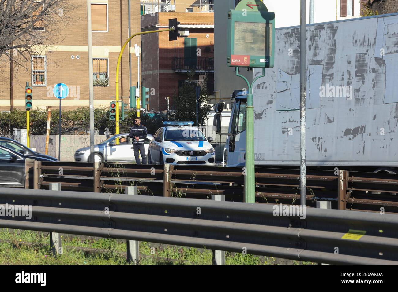 Street checks by the local police Editorial Usage Only Stock Photo - Alamy