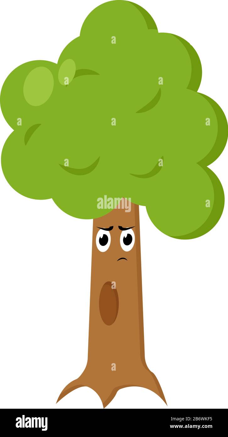 Tree face on trunk Cut Out Stock Images & Pictures - Alamy