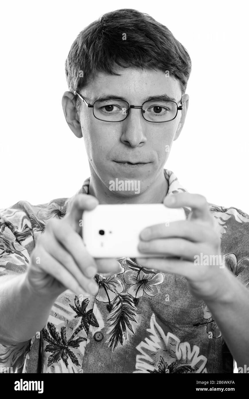 People taking picture in Black and White Stock Photos & Images - Alamy