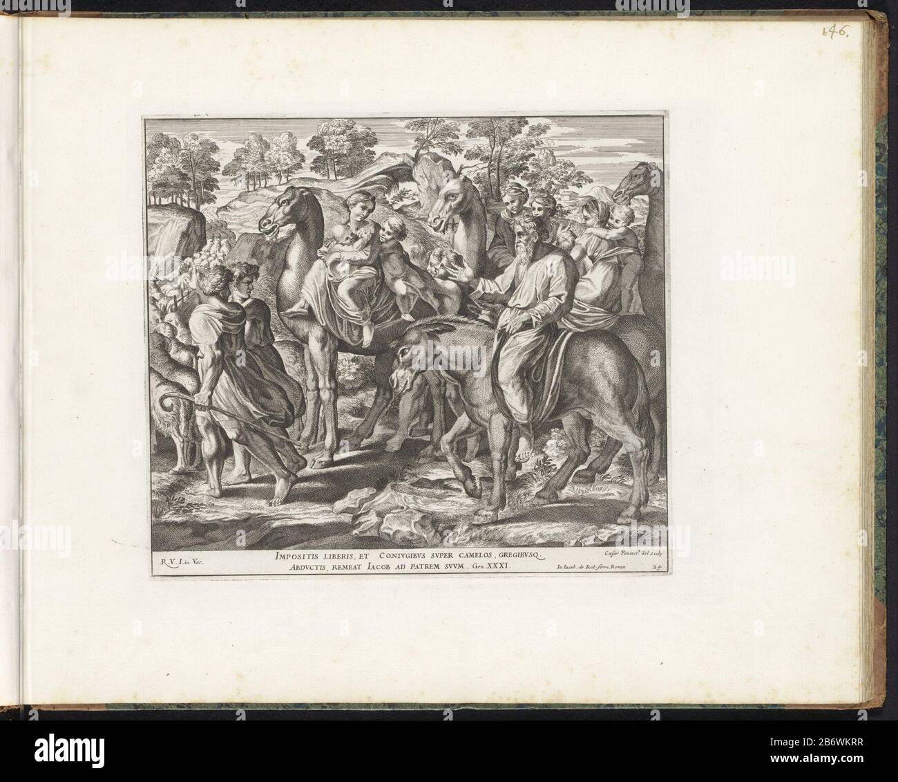 Jacob represents Laban and complains, in front of Leah and Rachel, on ...