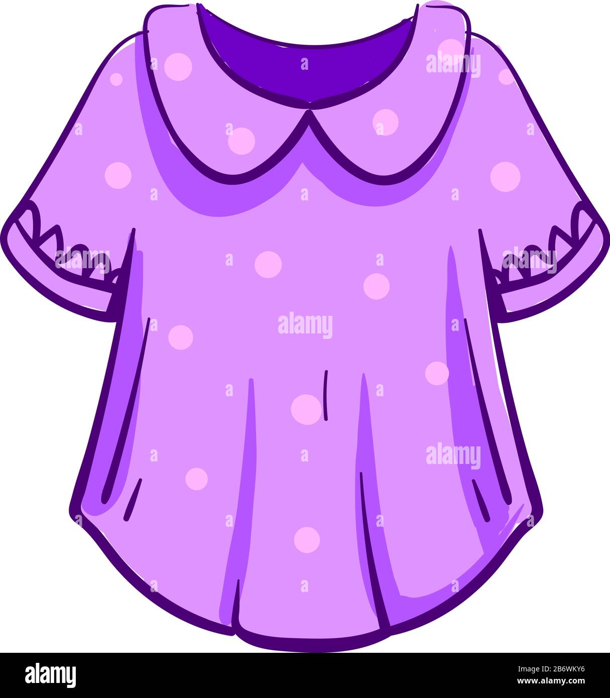 Purple t shirt Stock Vector Images - Alamy