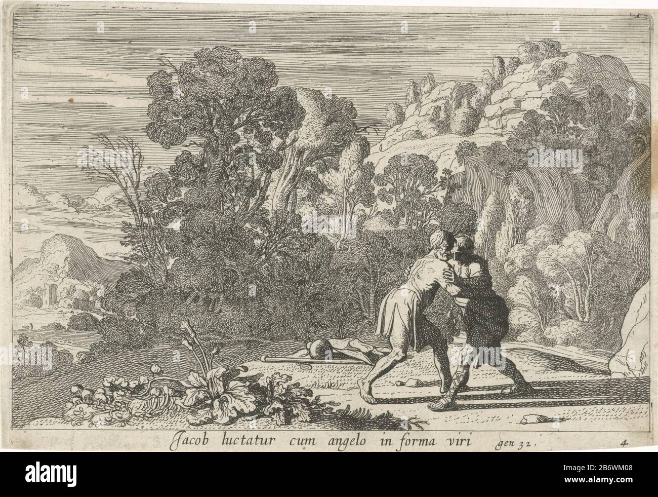 Jacob wrestles with the angel hi-res stock photography and images - Alamy