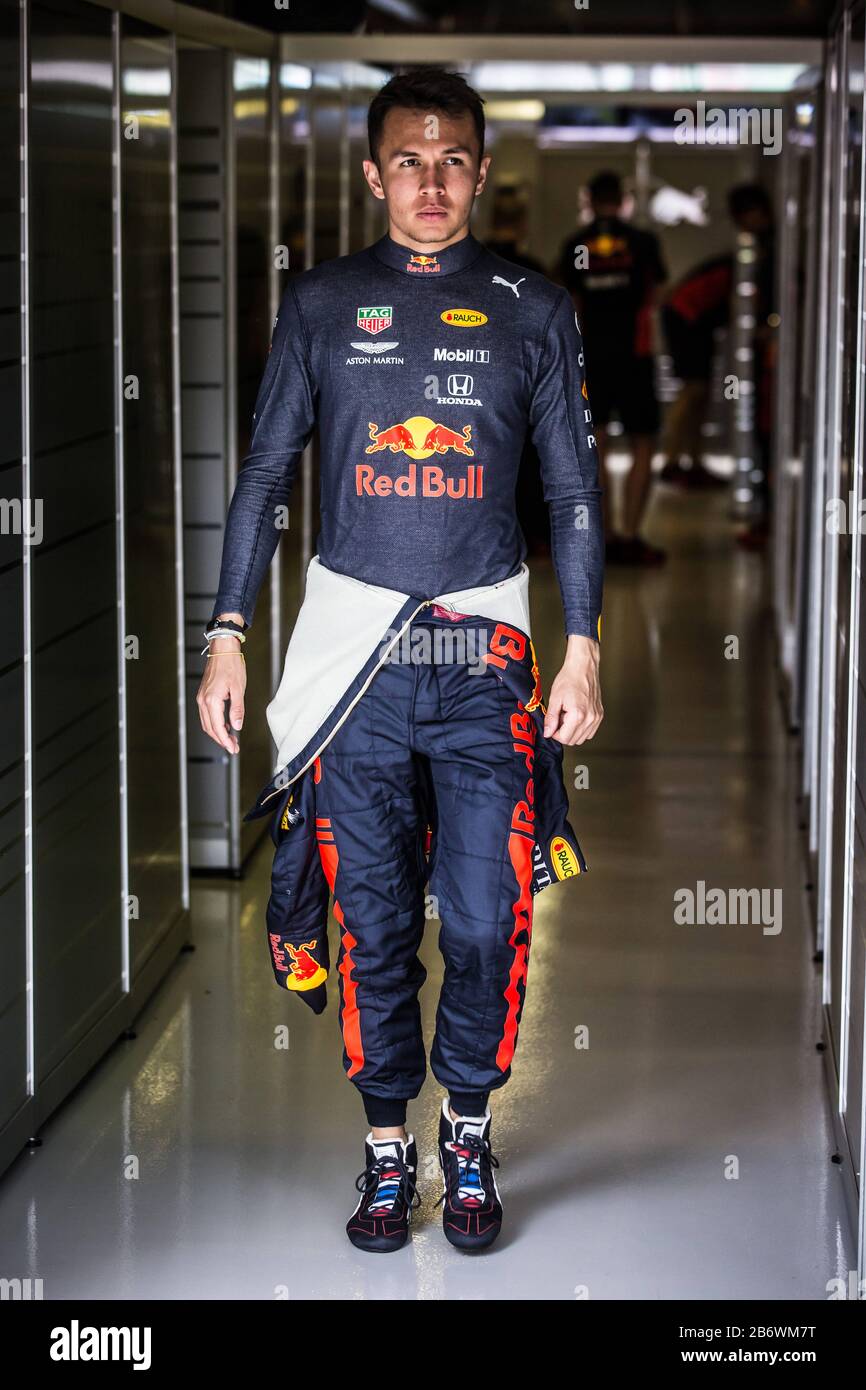 Alexander albon melbourne paddock hi-res stock photography and images ...