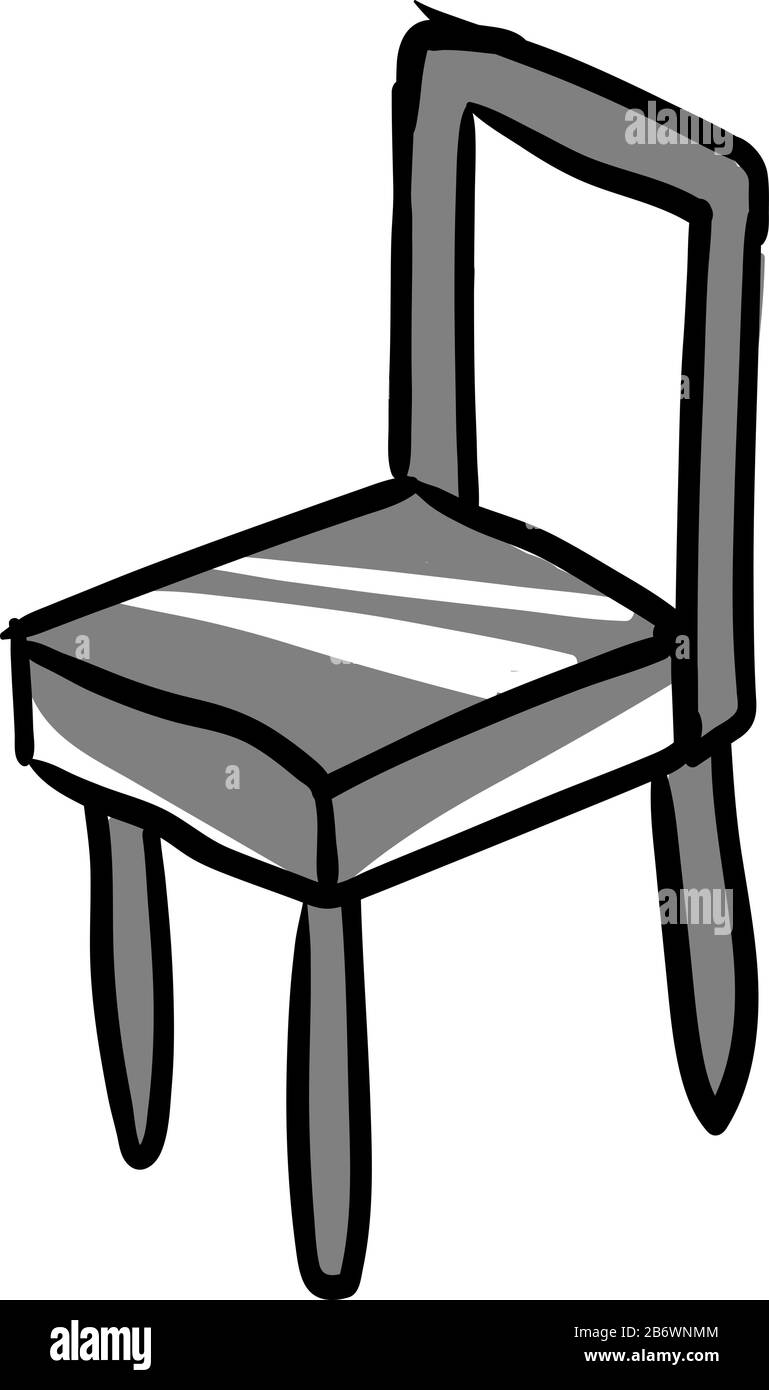 Interior home gray chair Stock Vector Images - Alamy